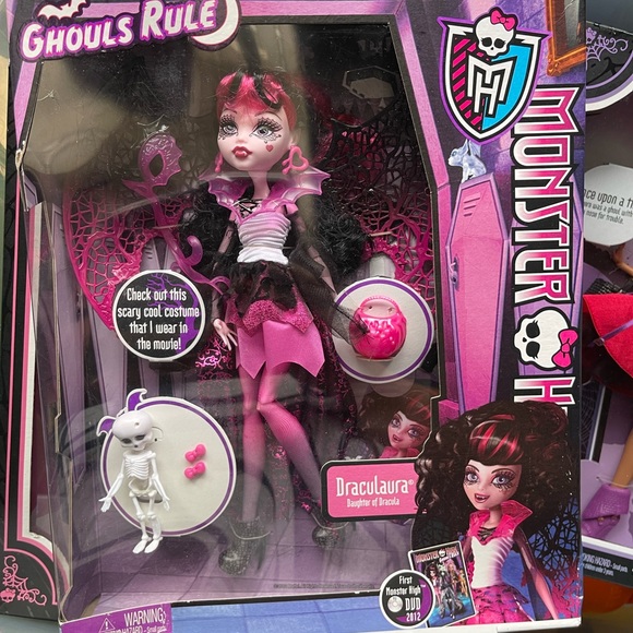 monster-high-toys-monster-high-ghouls-rule-draculaura-doll-poshmark